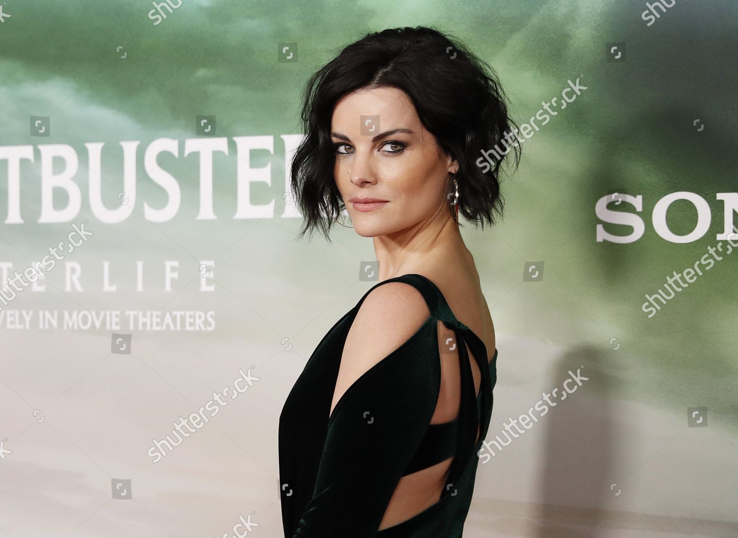 Jaimie Alexander Arrives On Red Carpet Editorial Stock Photo - Stock ...