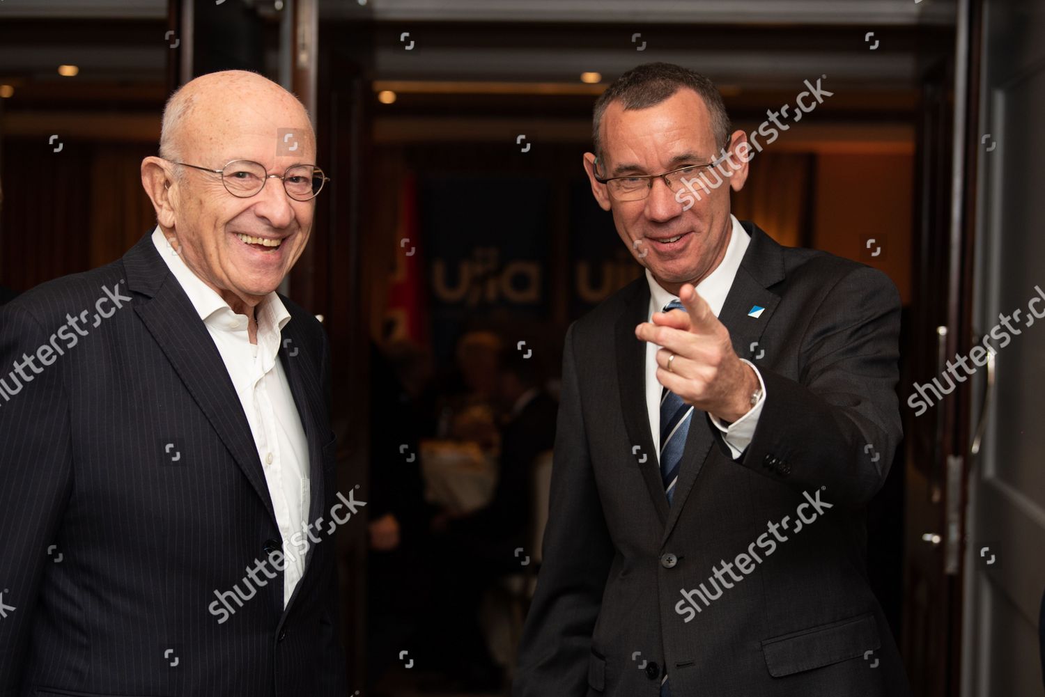 Sir Trevor Chinn Ambassador Mark Regev Editorial Stock Photo - Stock Image | Shutterstock
