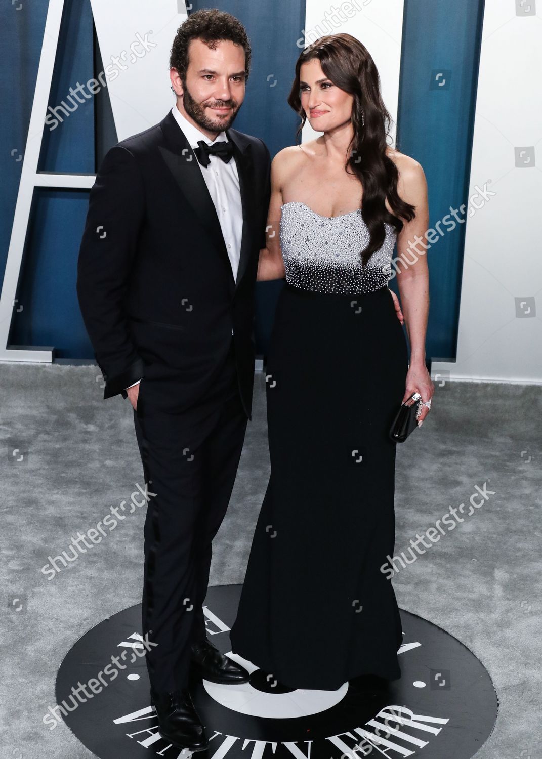 Actor Aaron Lohr Wifeactress Idina Menzel Editorial Stock Photo - Stock ...
