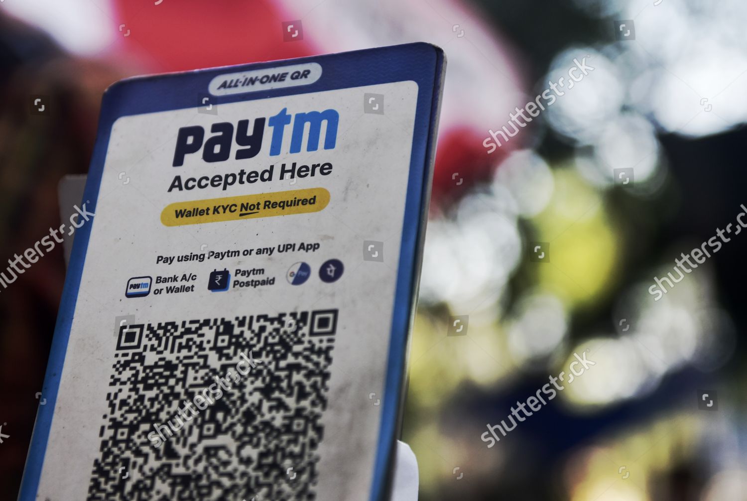 Paytm Logo Can Be Seen Kolkata Editorial Stock Photo - Stock Image ...
