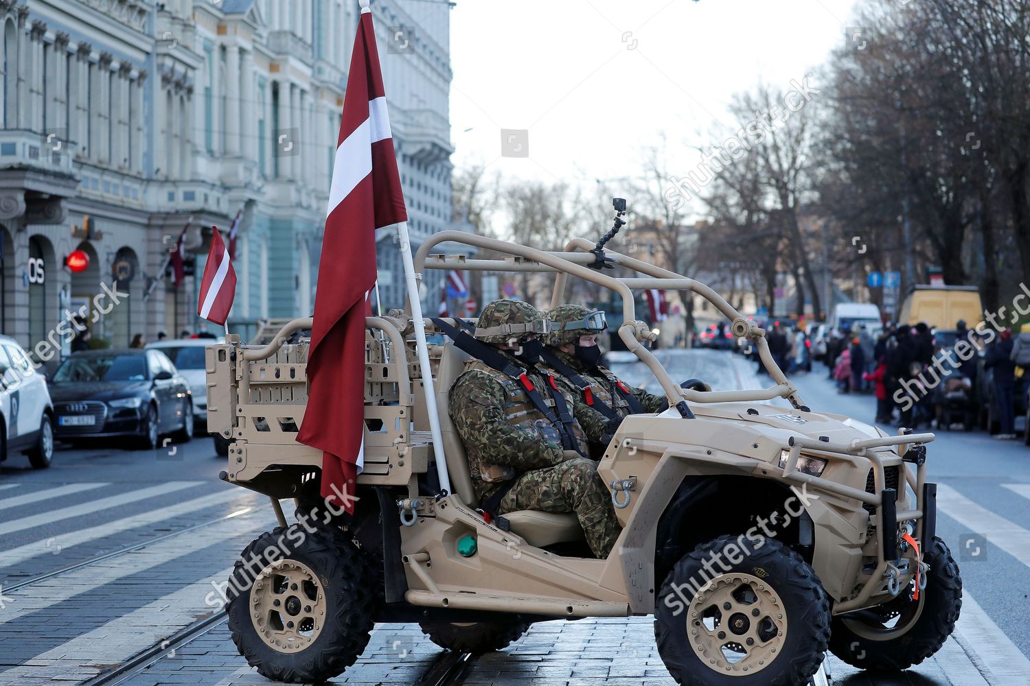 Soldiers Latvian National Armed Forces During Editorial Stock Photo ...