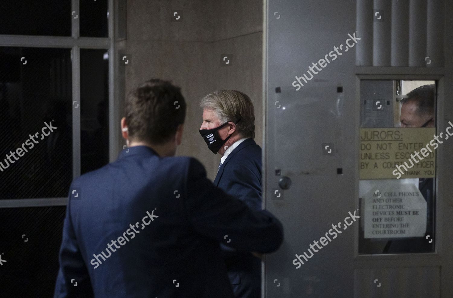 Manhattan District Attorney Cy Vance Departs Editorial Stock Photo ...