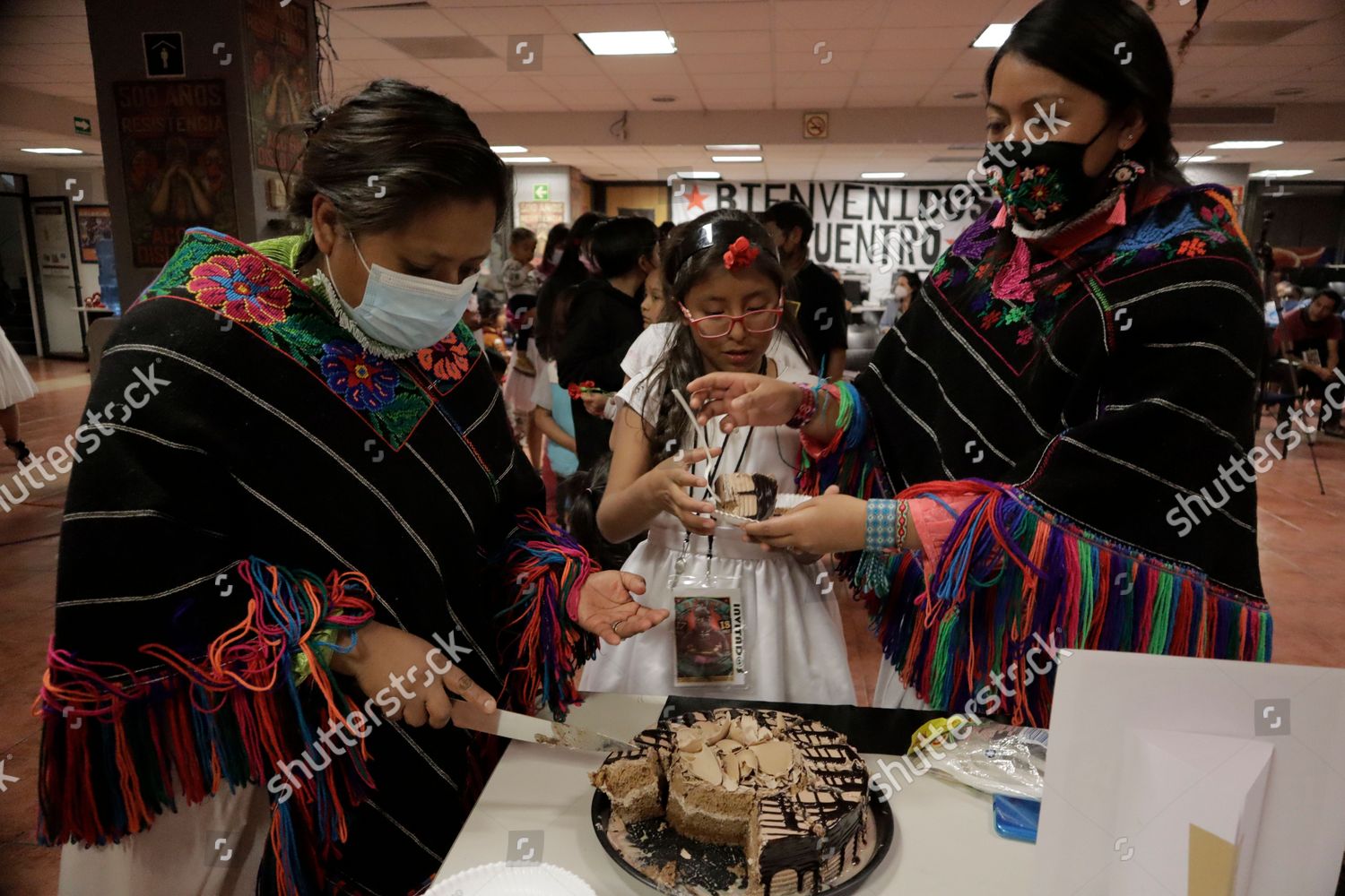 Women Otomi Community House Indigenous Peoples Editorial Stock Photo ...