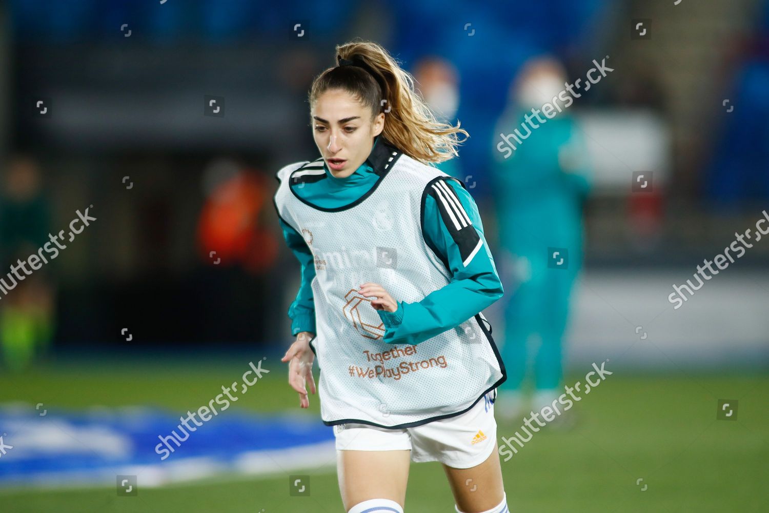 Olga Carmona Real Madrid Warms Editorial Stock Photo - Stock Image ...