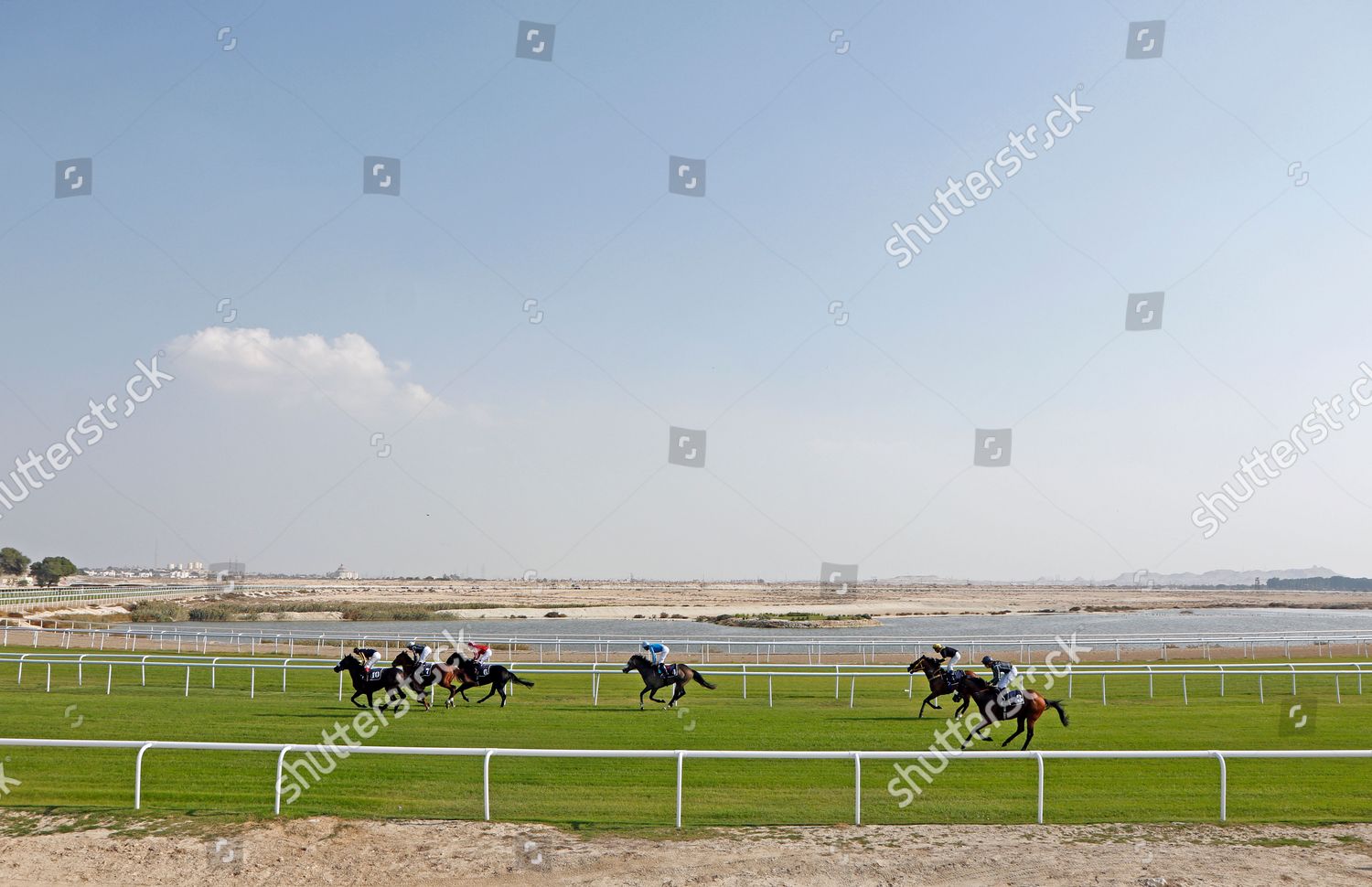 Pulling After Race Sakhir Racecourse Bahrain Editorial Stock Photo ...