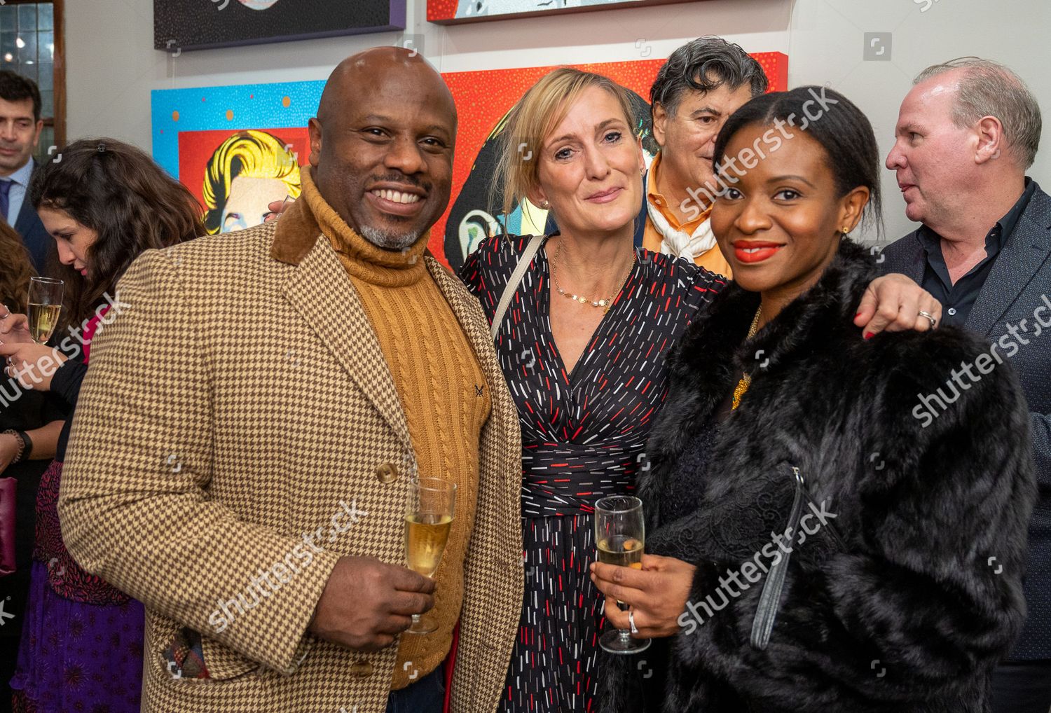 Baba Epega Lee Sharrock Helen Epega Editorial Stock Photo - Stock Image ...