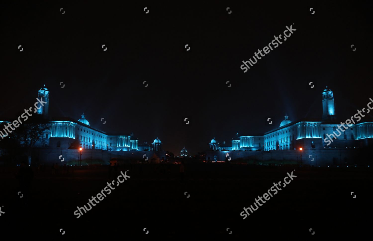 Indian Presidential Place North South Block Editorial Stock Photo ...