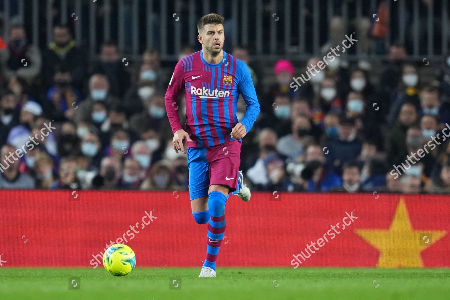 Gerard Pique Fc Barcelona Editorial Stock Photo - Stock Image ...