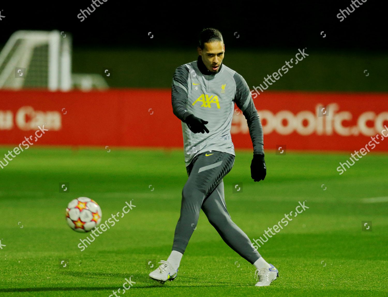 Liverpool Fc Train Ahead Their Champions Editorial Stock Photo - Stock ...