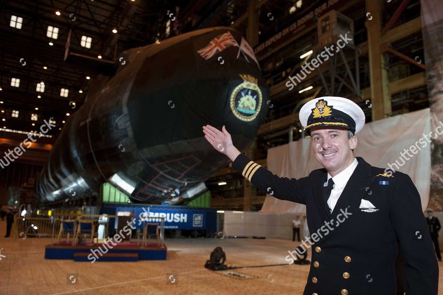 Commander Peter Green Rn New Commanding Editorial Stock Photo - Stock ...