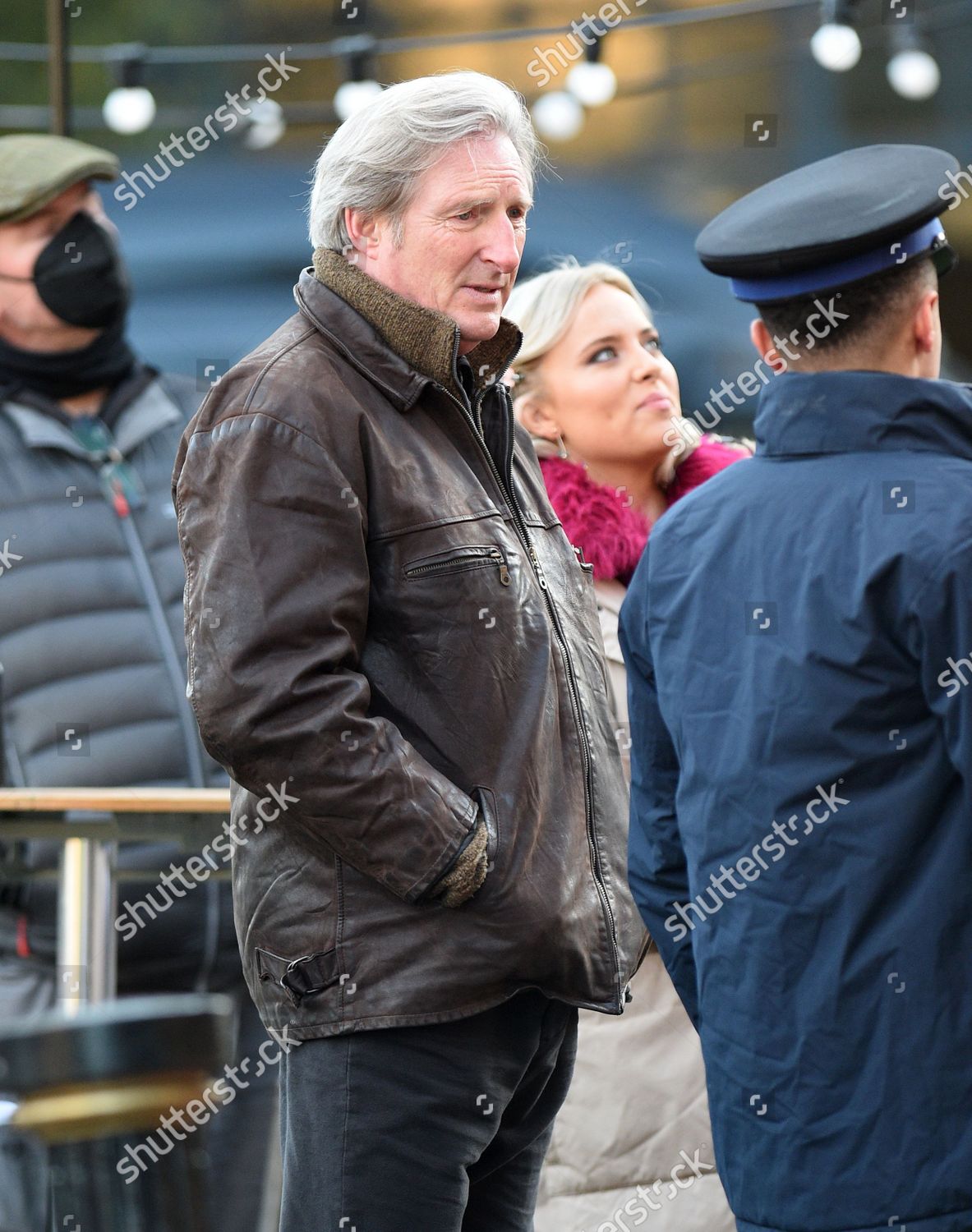 Adrian Dunbar Films His New Police Editorial Stock Photo - Stock Image ...