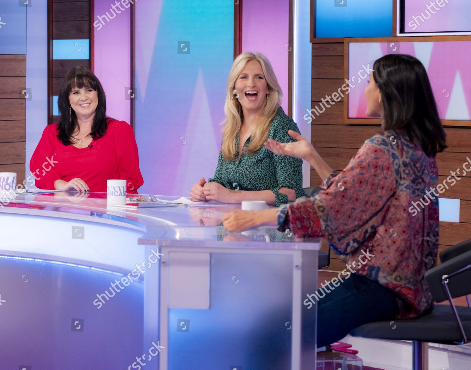 Coleen Nolan Penny Lancaster Melanie Sykes Editorial Stock Photo ...