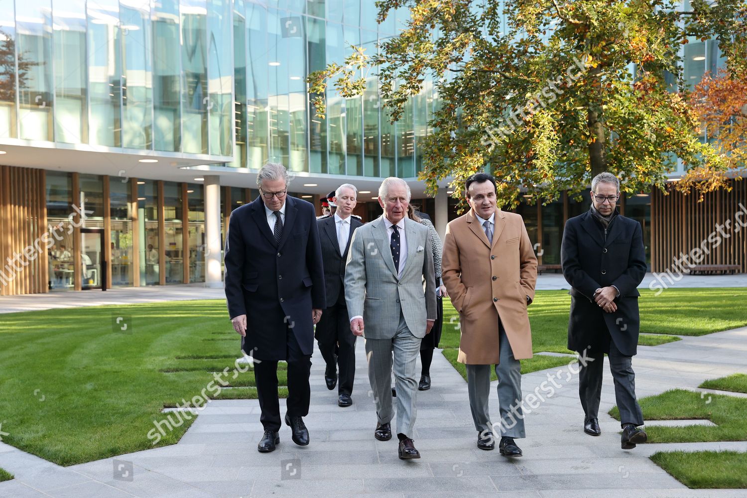 Prince Charles 2nd L Shown Around Editorial Stock Photo - Stock Image ...