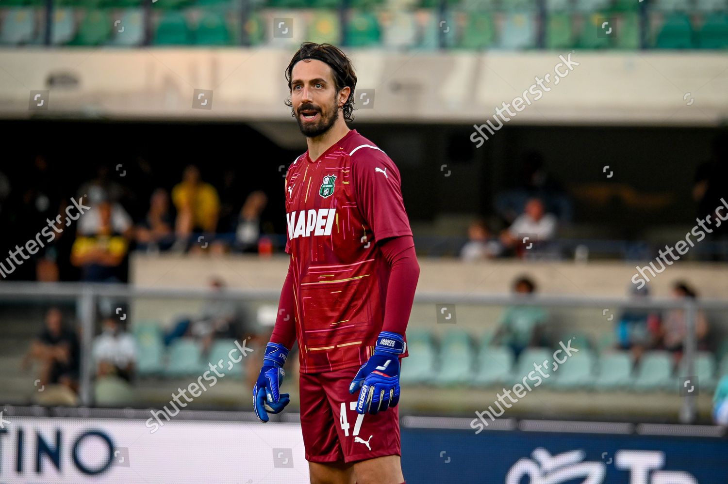Andrea Consigli Sassuolo Portrait Editorial Stock Photo - Stock Image ...