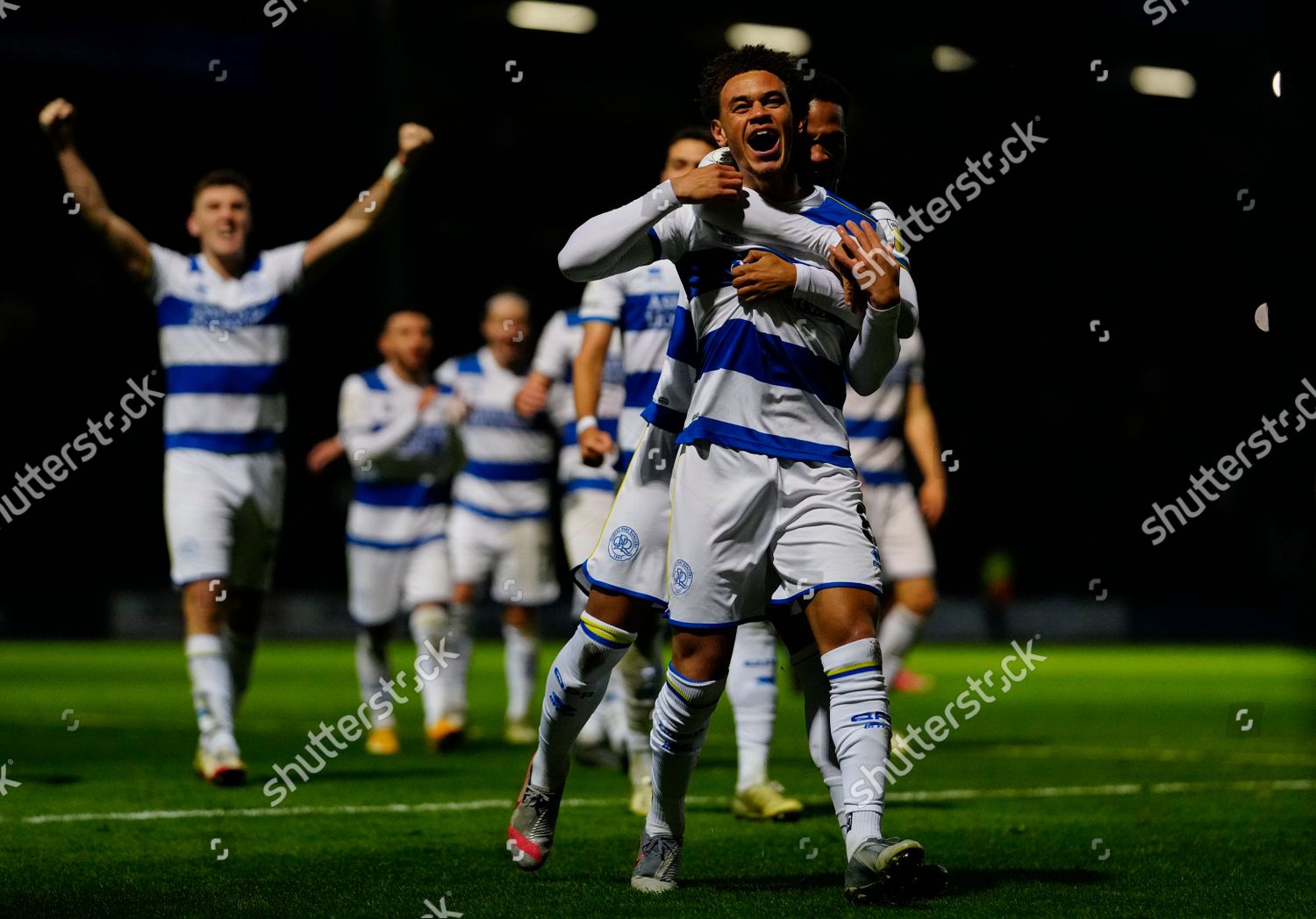 Luke Amos Qpr Celebrates Scoring Opening Editorial Stock Photo - Stock ...