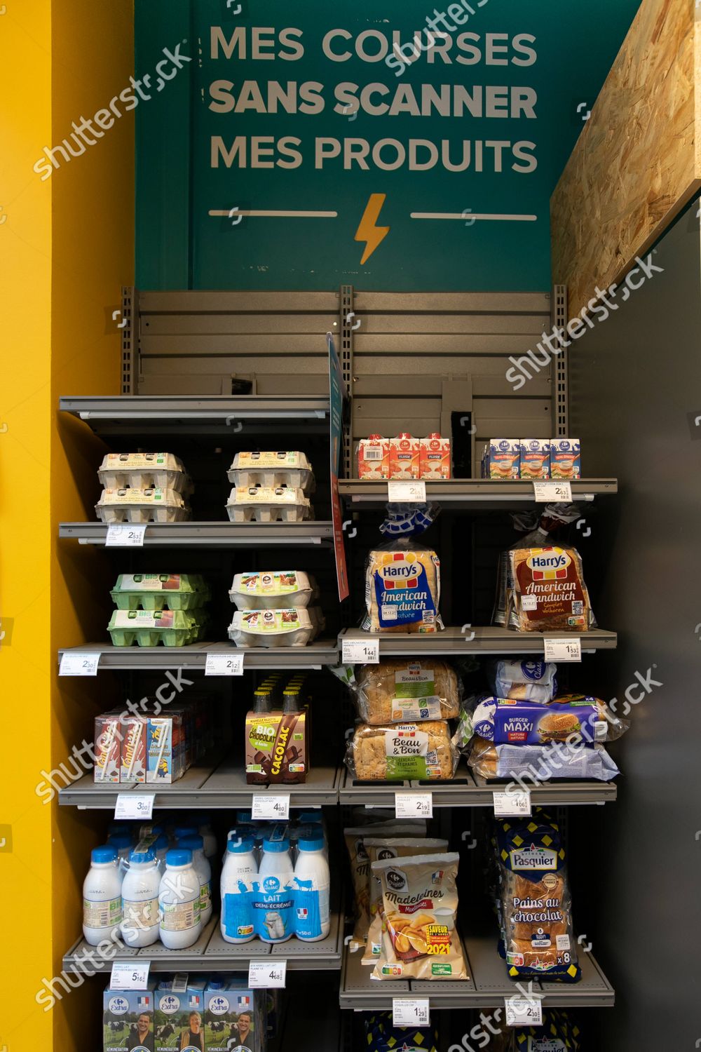CARREFOUR OPENS FIRST CONNECTED STORE FLASH Editorial Stock Photo ...