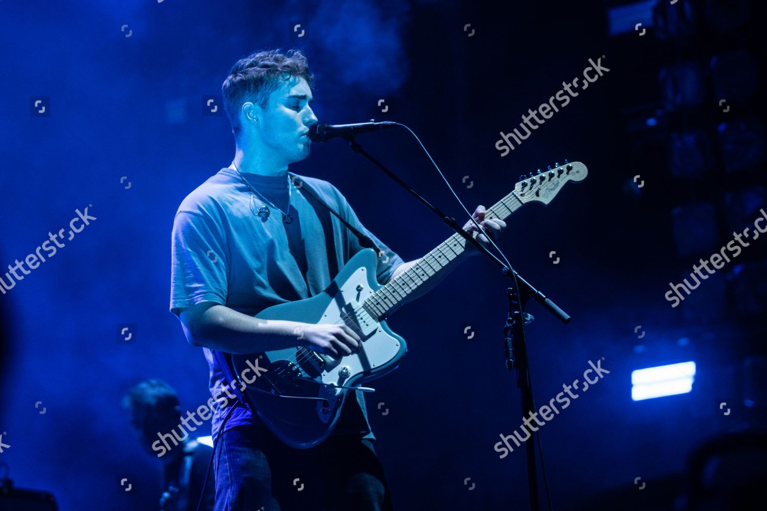 Sam Fender On Stage Leeds Arena Editorial Stock Photo - Stock Image ...