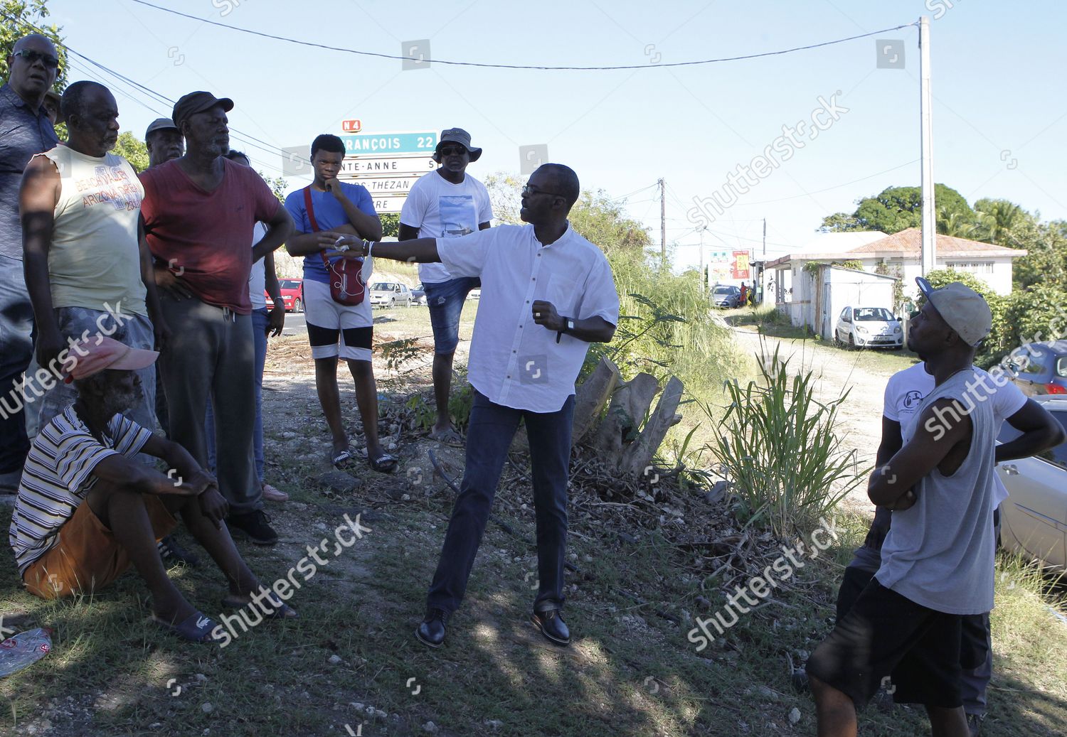 Evacuation Mare Gaillard Gosier Dam By Editorial Stock Photo - Stock ...