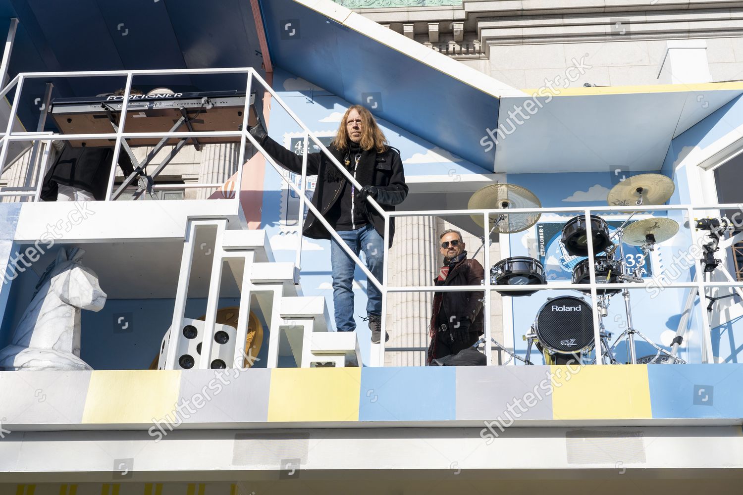 Foreigner Band Members Ride Float During Editorial Stock Photo - Stock ...