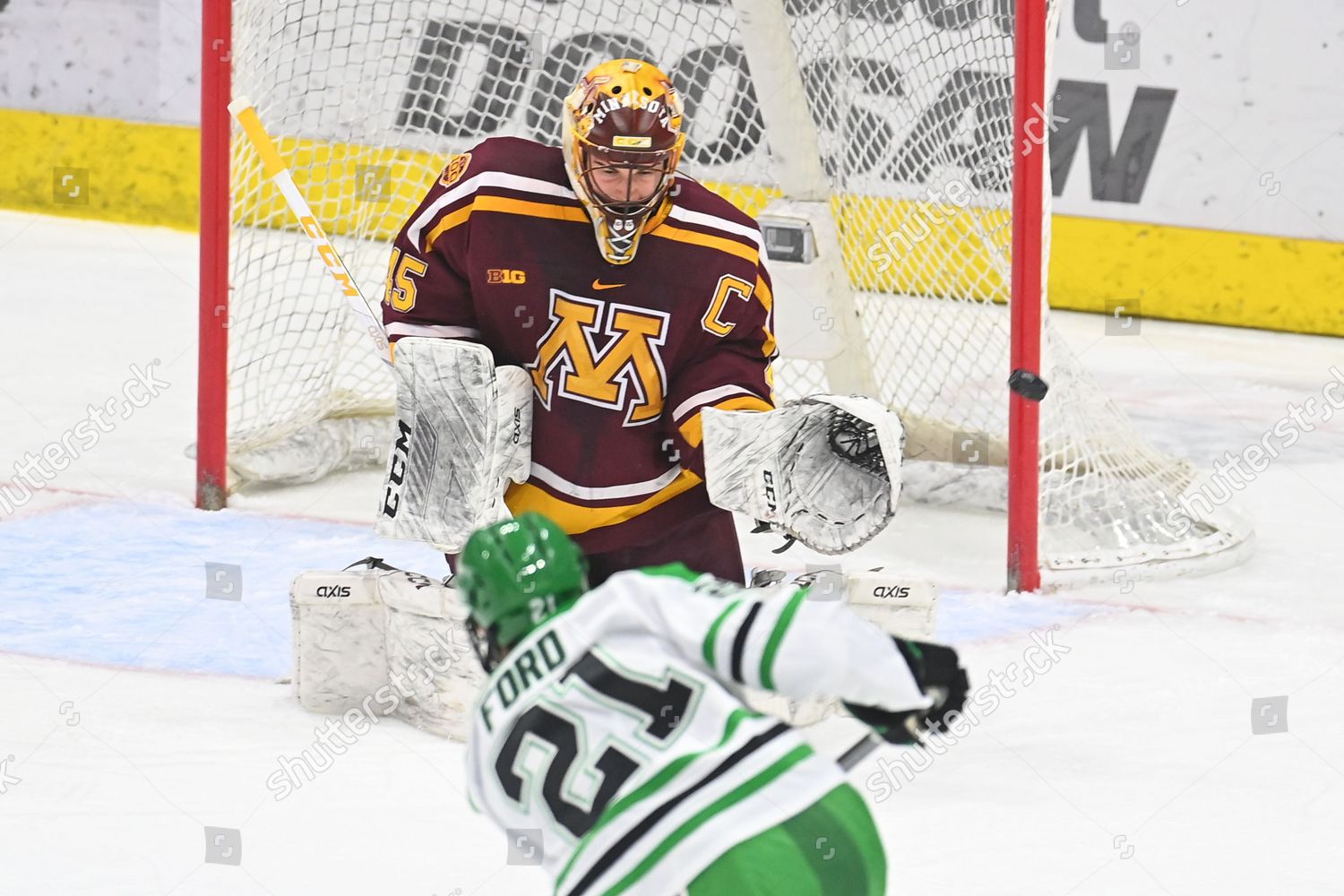 North Dakota Fighting Hawks Forward Connor Editorial Stock Photo - Stock Image | Shutterstock