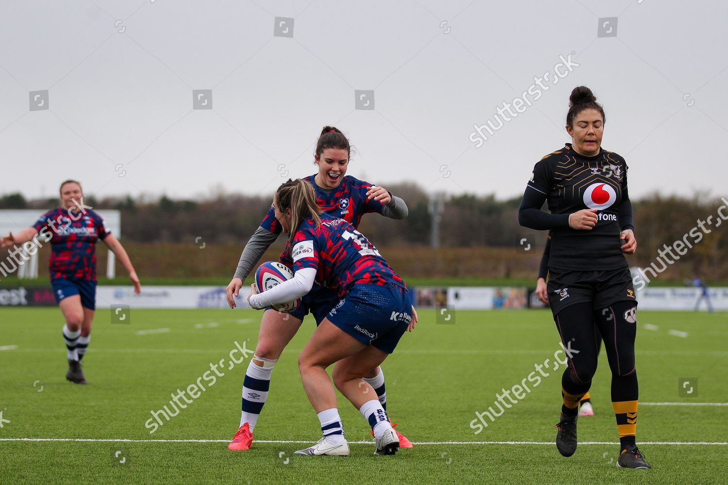 Courtney Keight Bristol Bears Celebrates Scoring Editorial Stock Photo ...