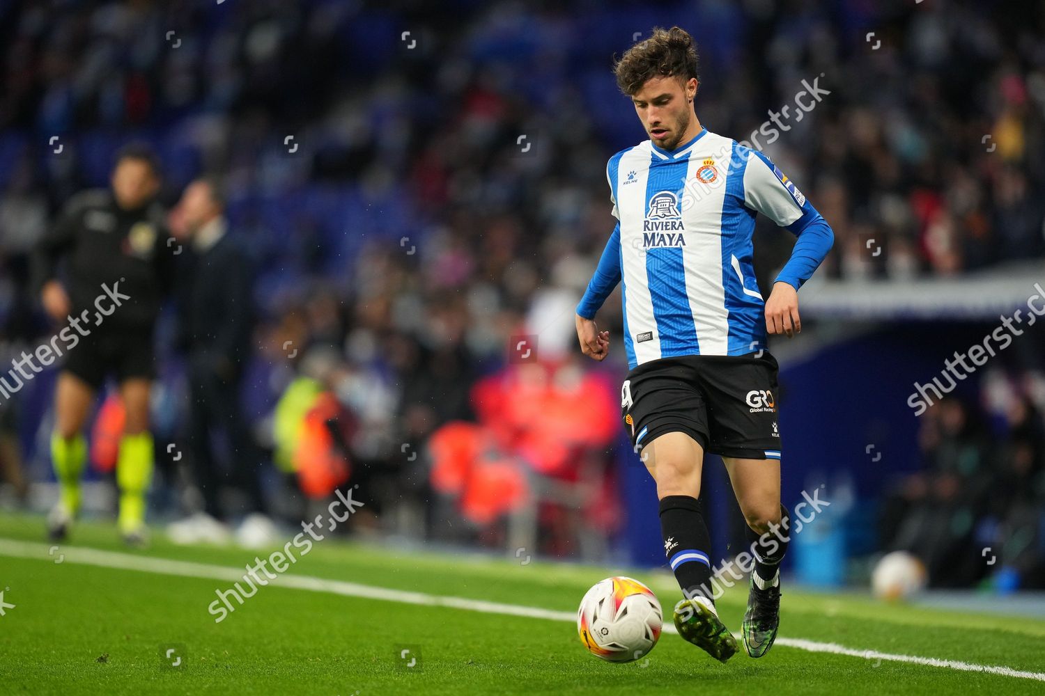 Javier Puado Rcd Espanyol Editorial Stock Photo - Stock Image ...