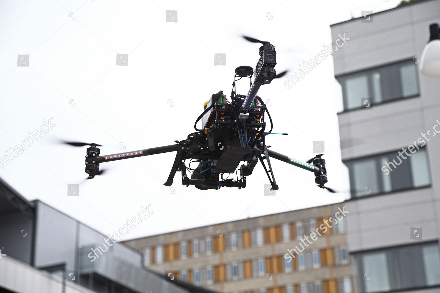 Professional Drone Pilot Flying Photographing Drone Editorial Stock ...