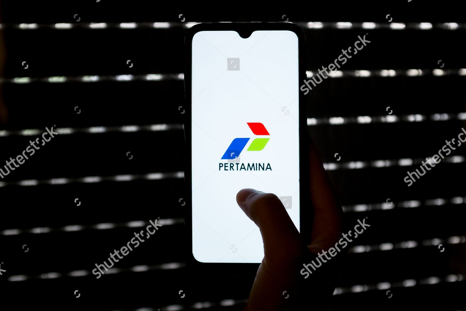 This Photo Illustration Pertamina Oil Company Editorial Stock Photo ...