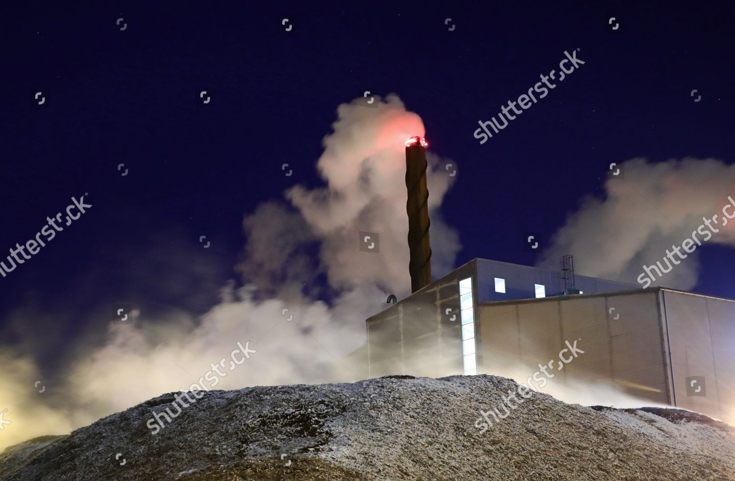 Vattenfalls Chp Plant Motala Sweden Which Editorial Stock Photo - Stock ...