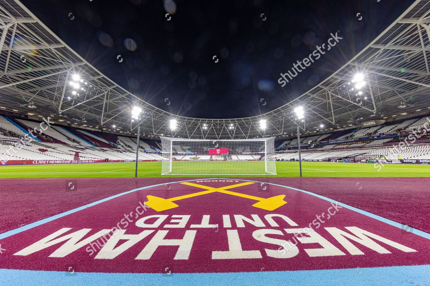 General View Inside London Stadium Ahead Editorial Stock Photo - Stock ...