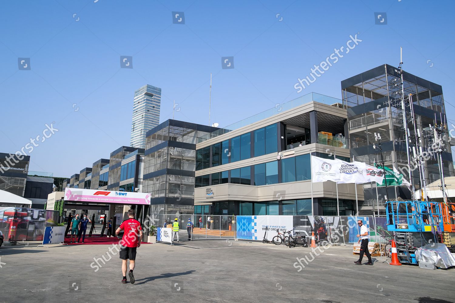 Track Paddock Illustration Editorial Stock Photo - Stock Image ...
