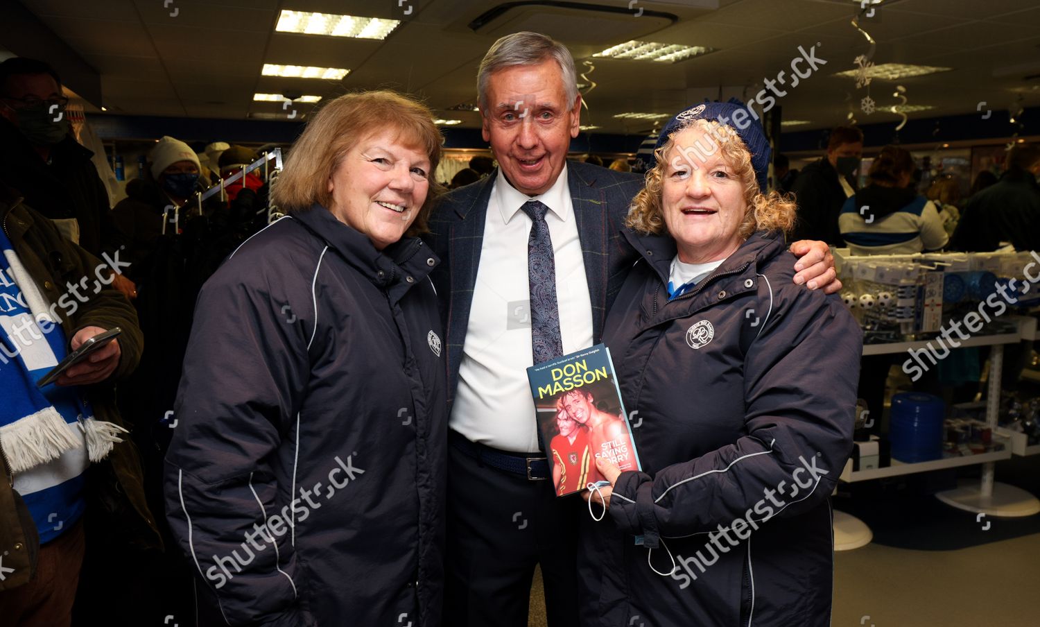 Don Masson Book Signing Qpr Shop Editorial Stock Photo - Stock Image ...