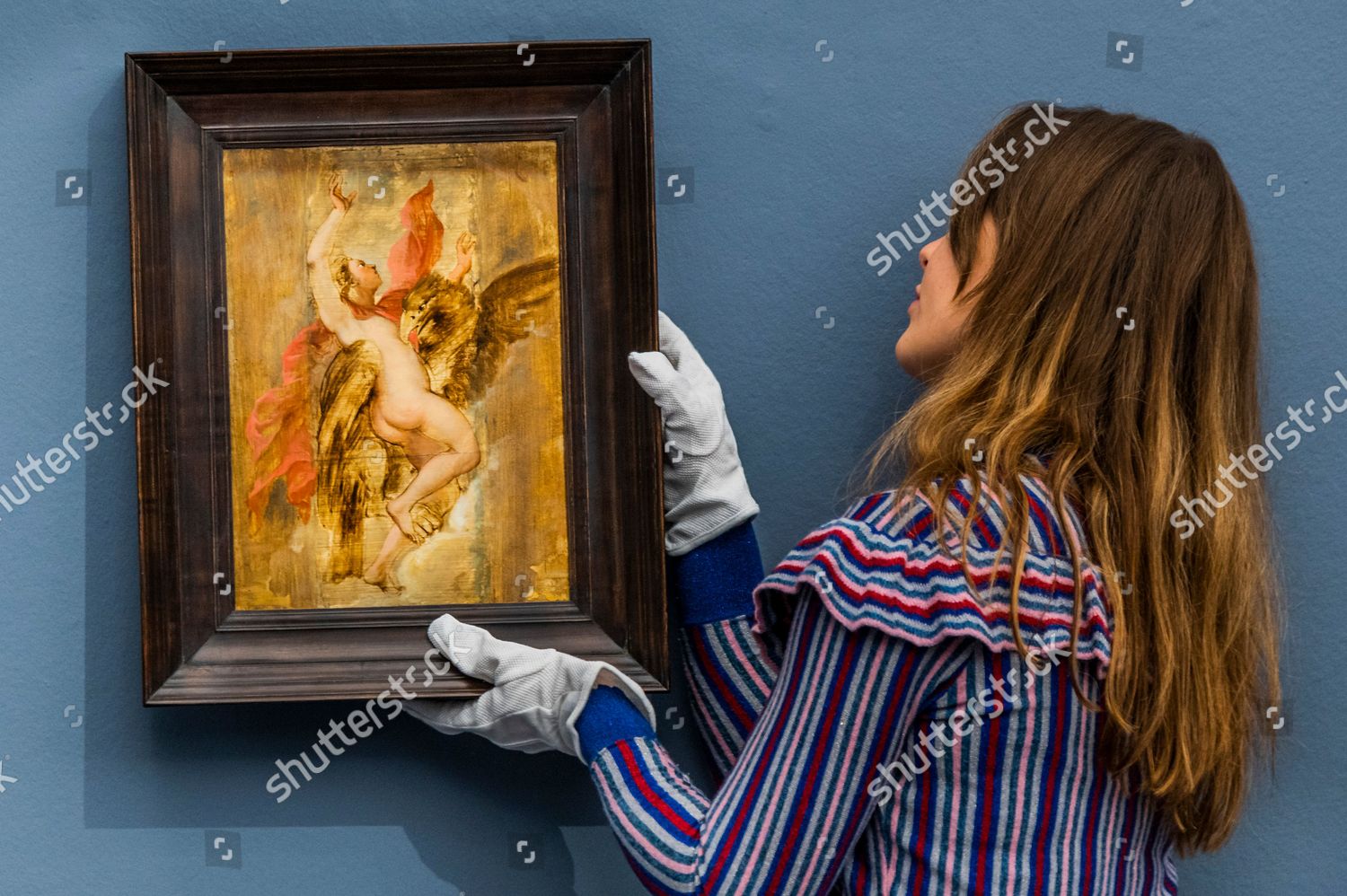 Sir Peter Paul Rubens Abduction Ganymede Editorial Stock Photo - Stock ...