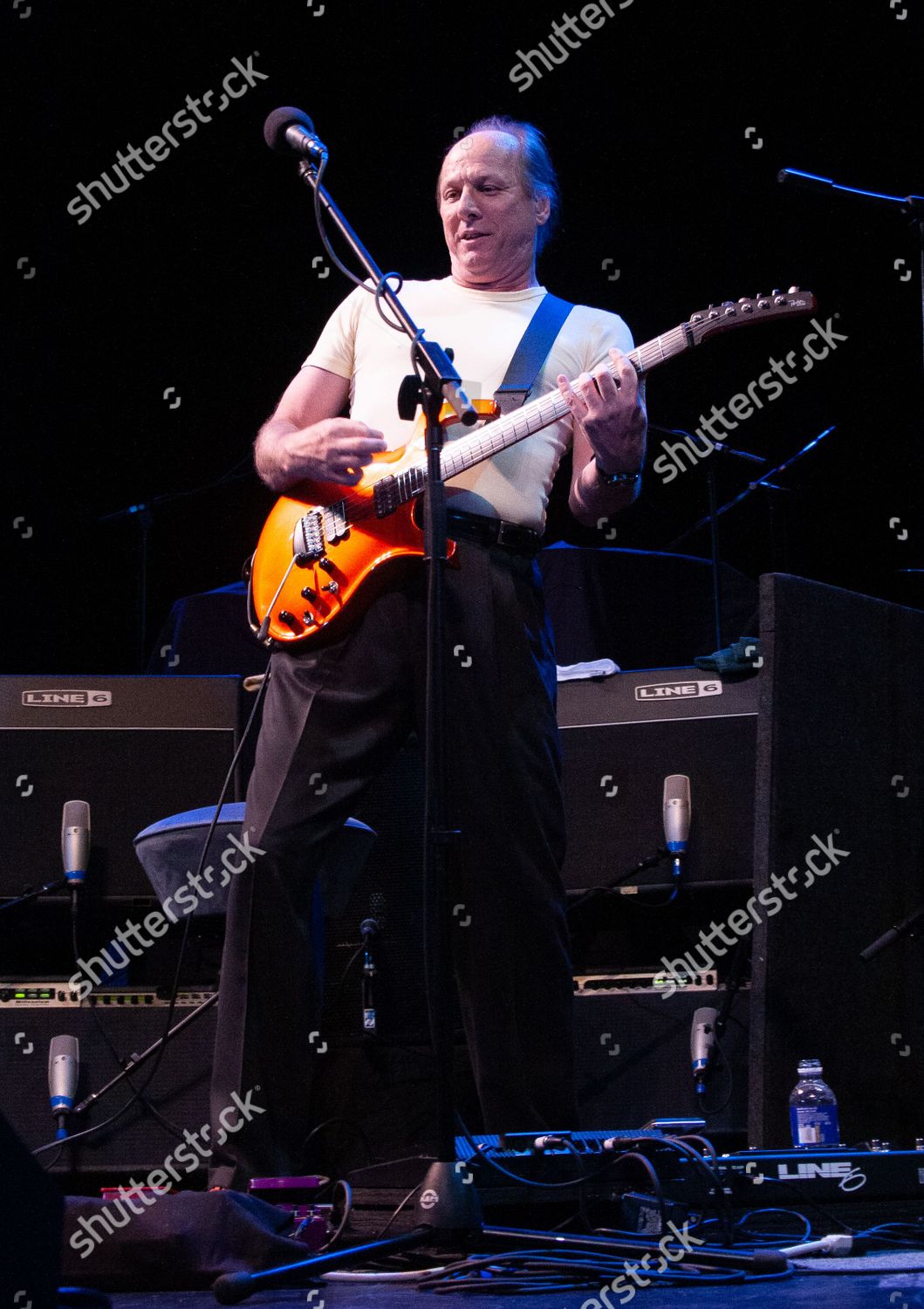 Legendary Guitarist Adrian Belew Performs Concert Editorial Stock Photo ...
