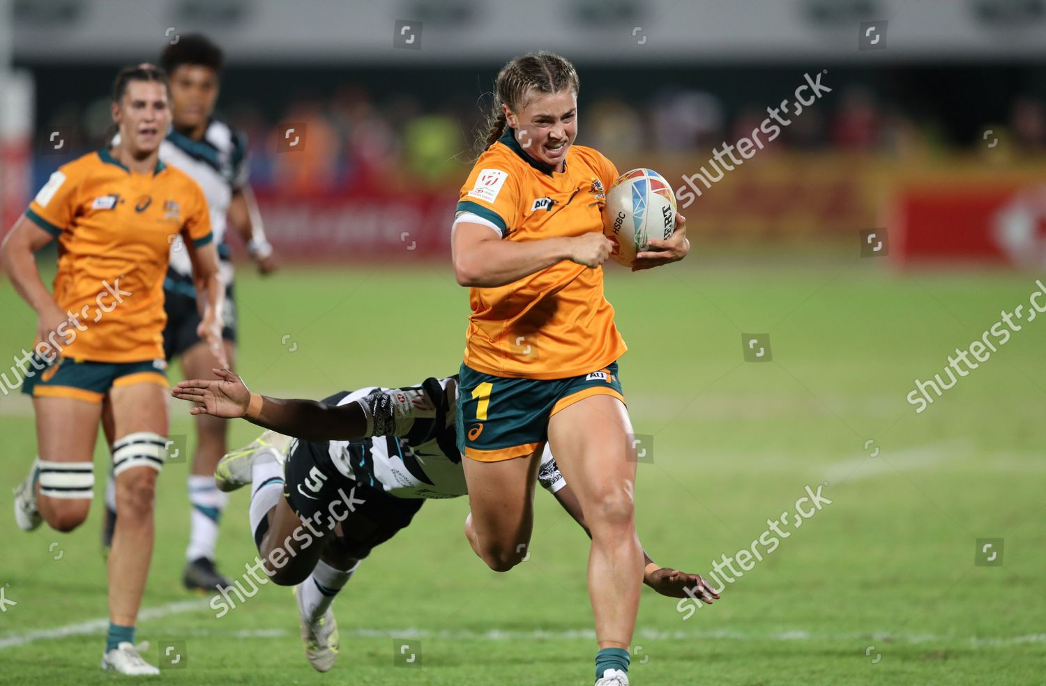 Lily Dick Australia Action During Emirates Editorial Stock Photo ...