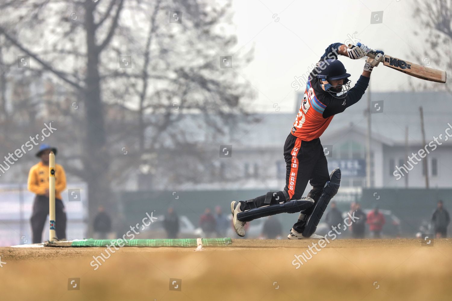 Kashmiri Cricketer Baramulla Zubair Dar Plays Editorial Stock Photo ...