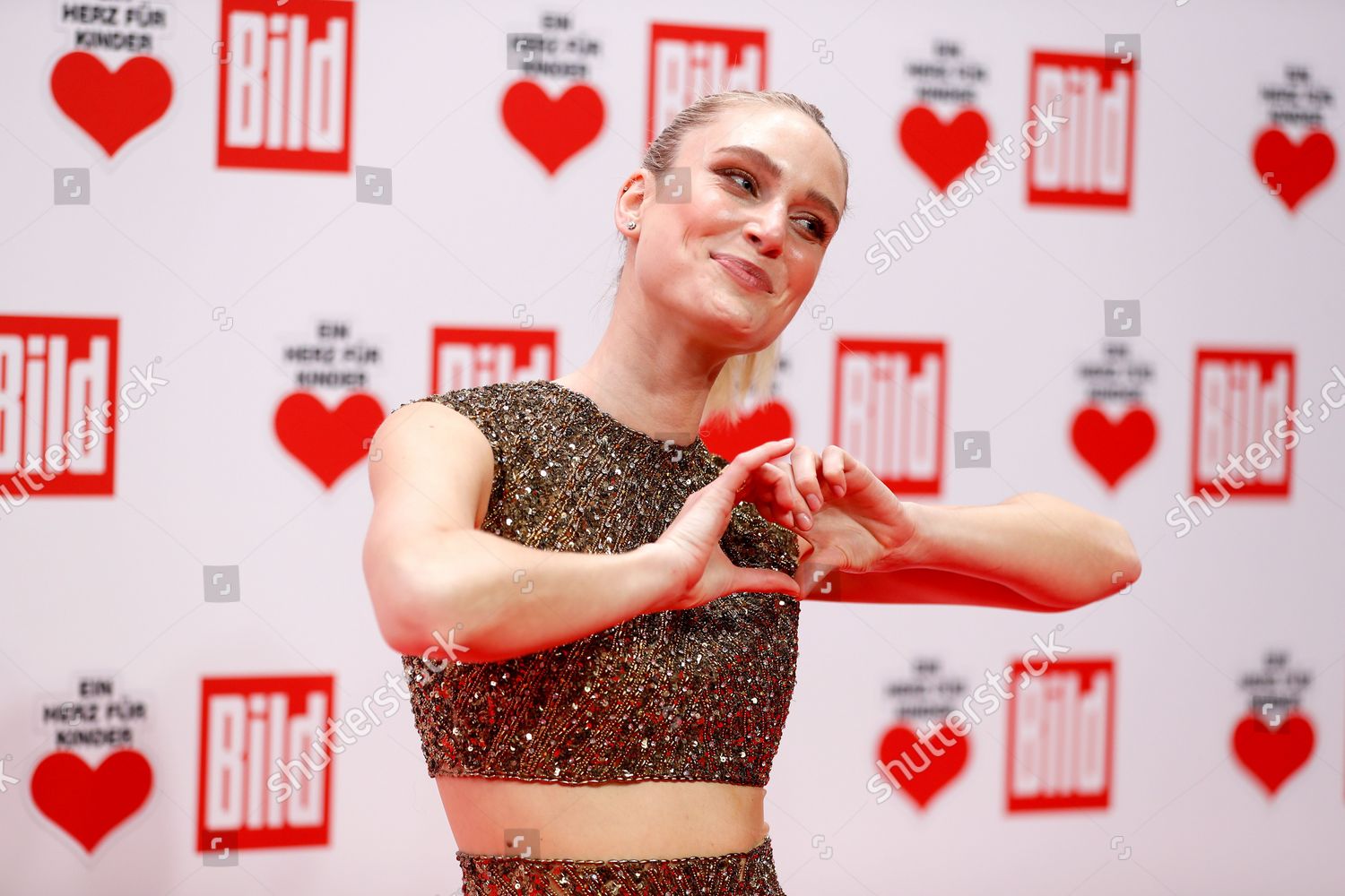 Kim Hnizdo Arrives Ein Herz Fuer Editorial Stock Photo - Stock Image ...