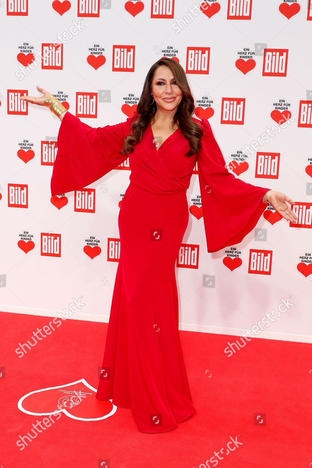 Simone Thomalla Arrives Ein Herz Fuer Editorial Stock Photo - Stock ...