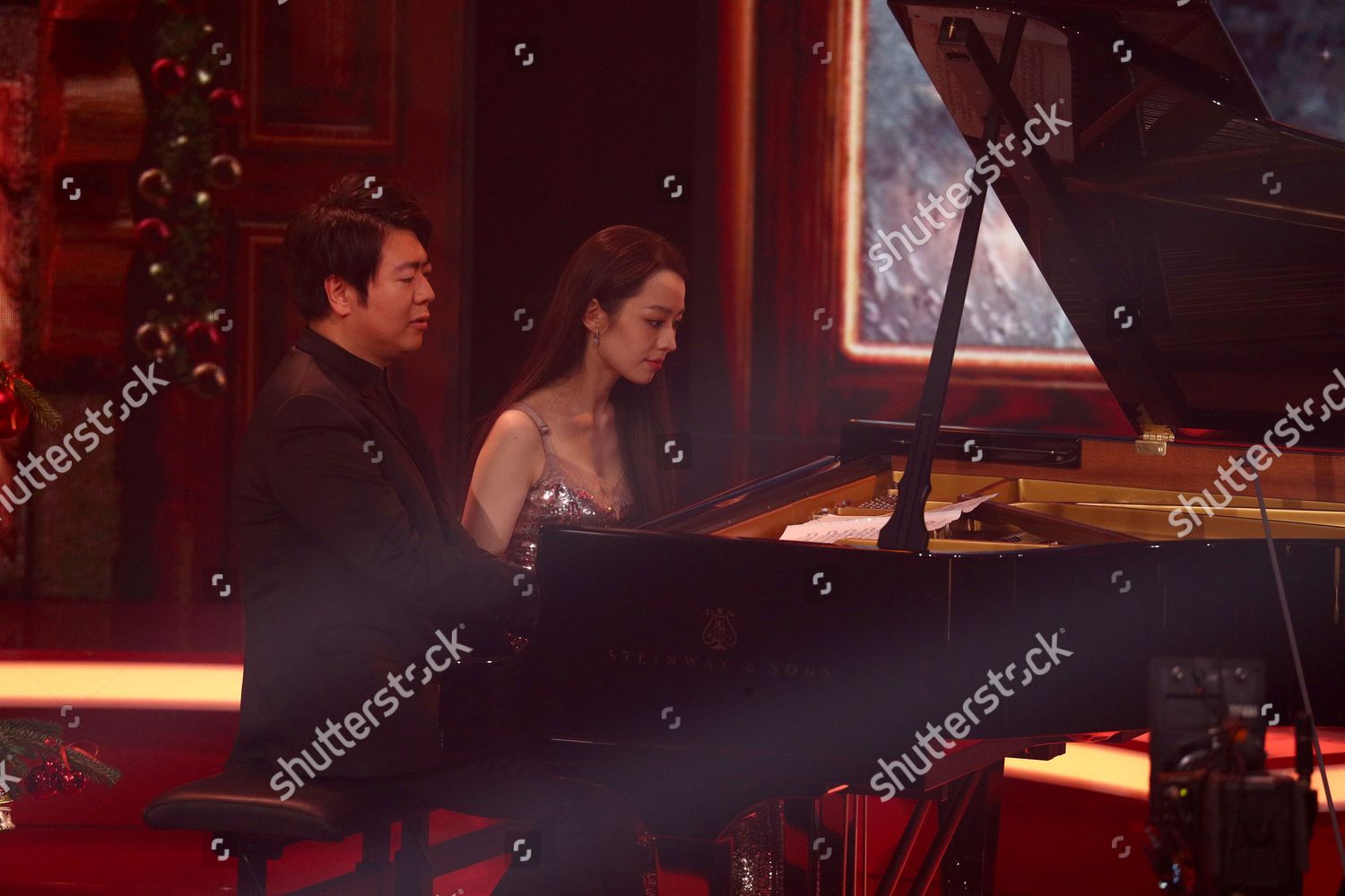 Gina Alice Redlinger Lang Lang Perform Editorial Stock Photo - Stock ...