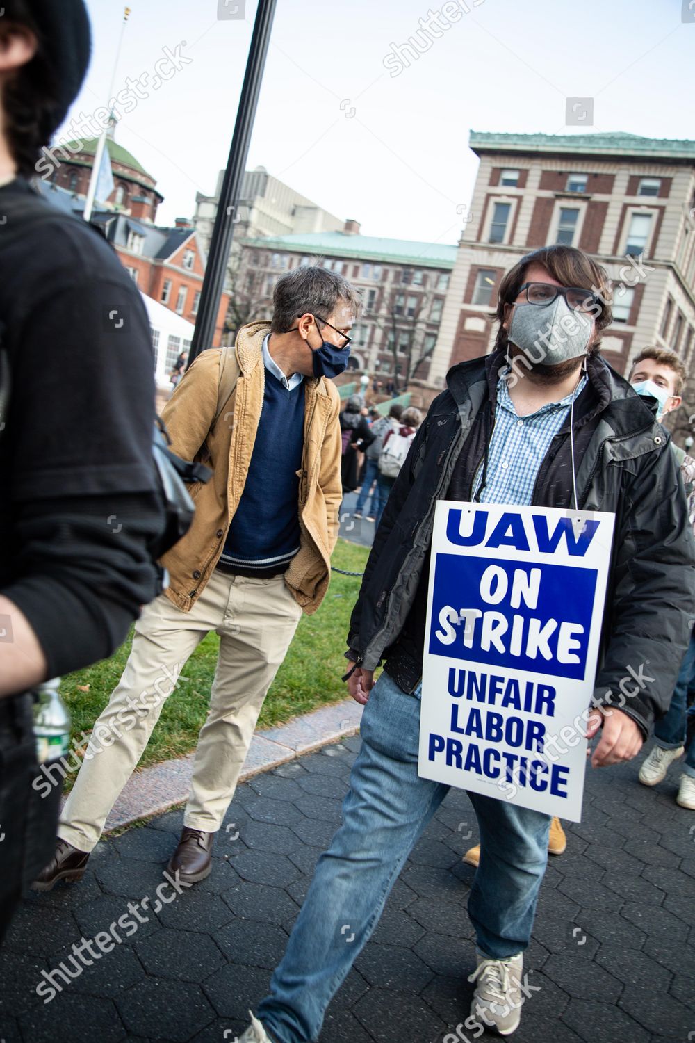 STUDENT WORKER SEEN SIGN THAT SAYS Editorial Stock Photo - Stock Image ...