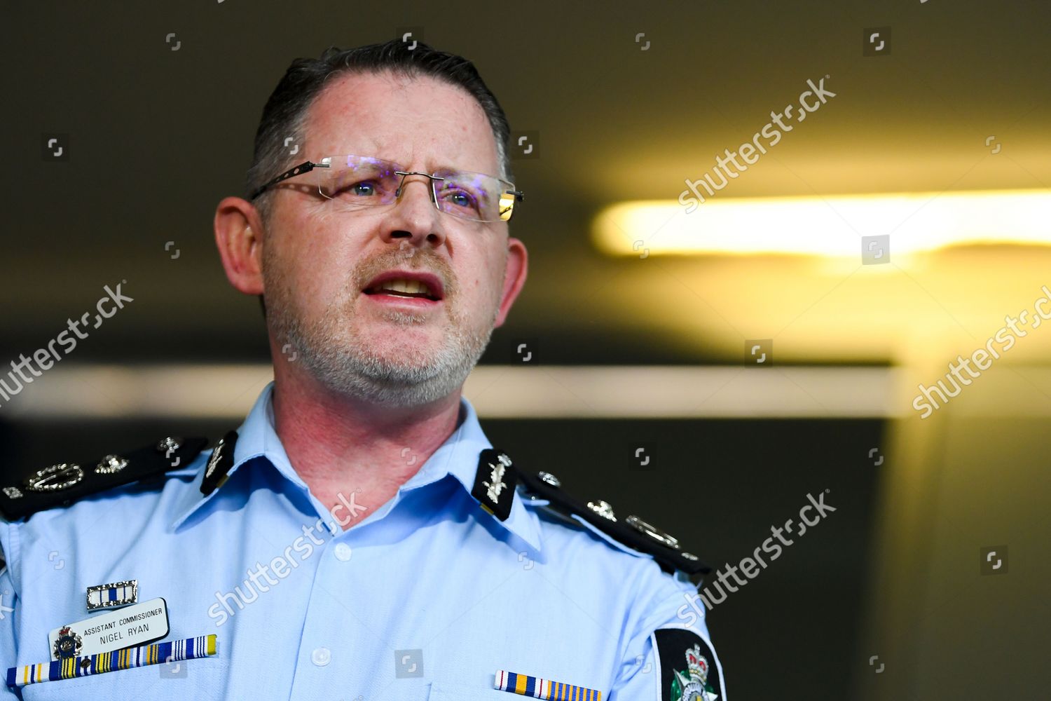 Australian Federal Police Assistant Commissioner Nigel Editorial Stock ...