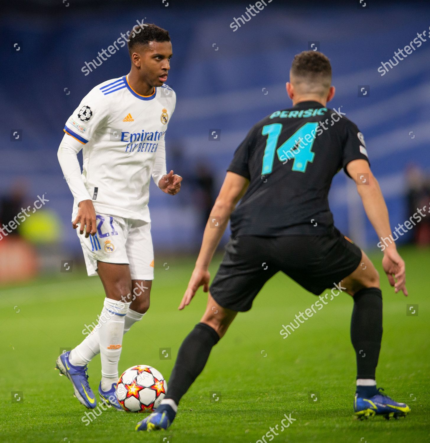 Rodrigo Goes Real Madrid Takes On Editorial Stock Photo - Stock Image ...