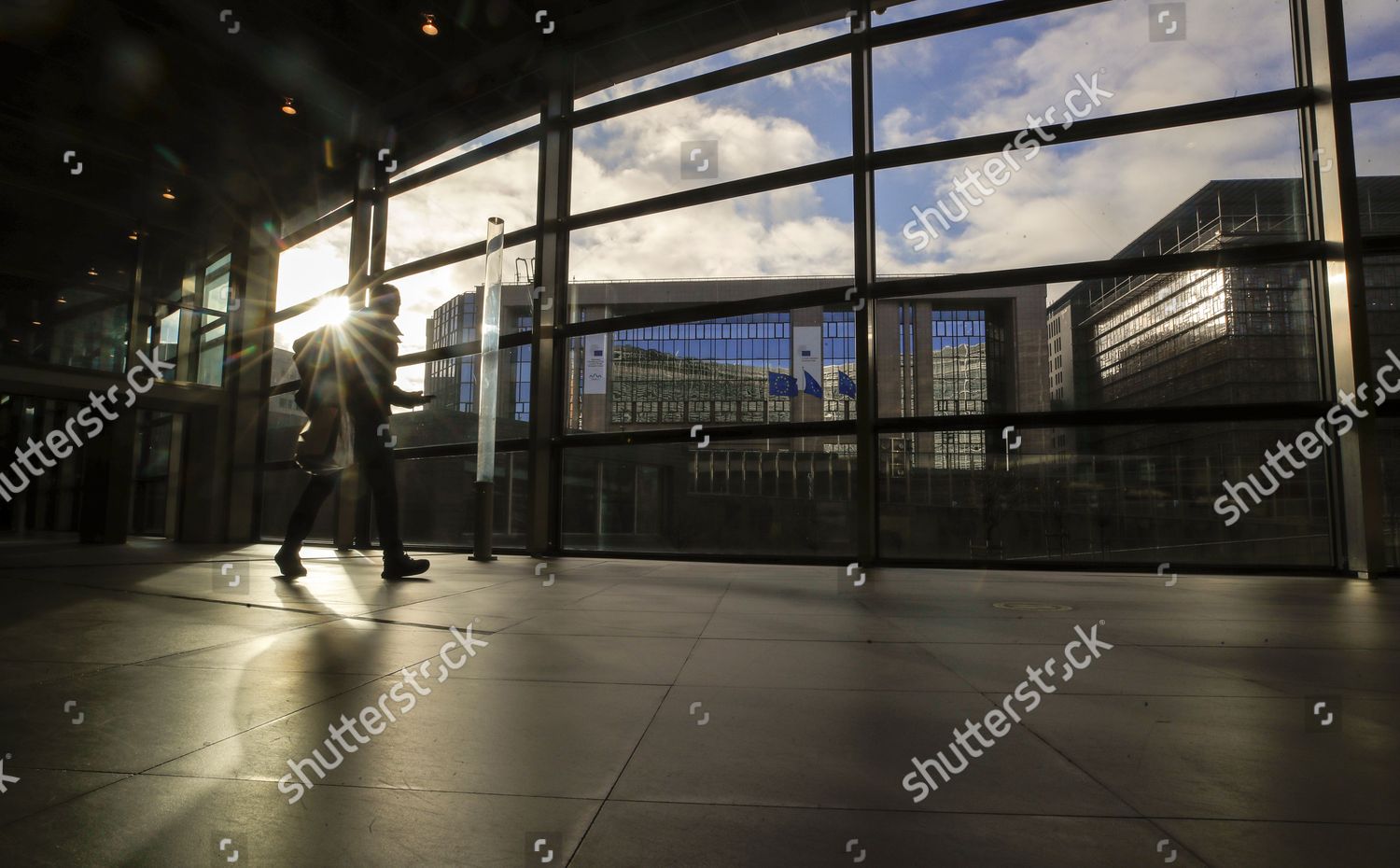 European Council Buildings Called Justus Lipsius Editorial Stock Photo ...