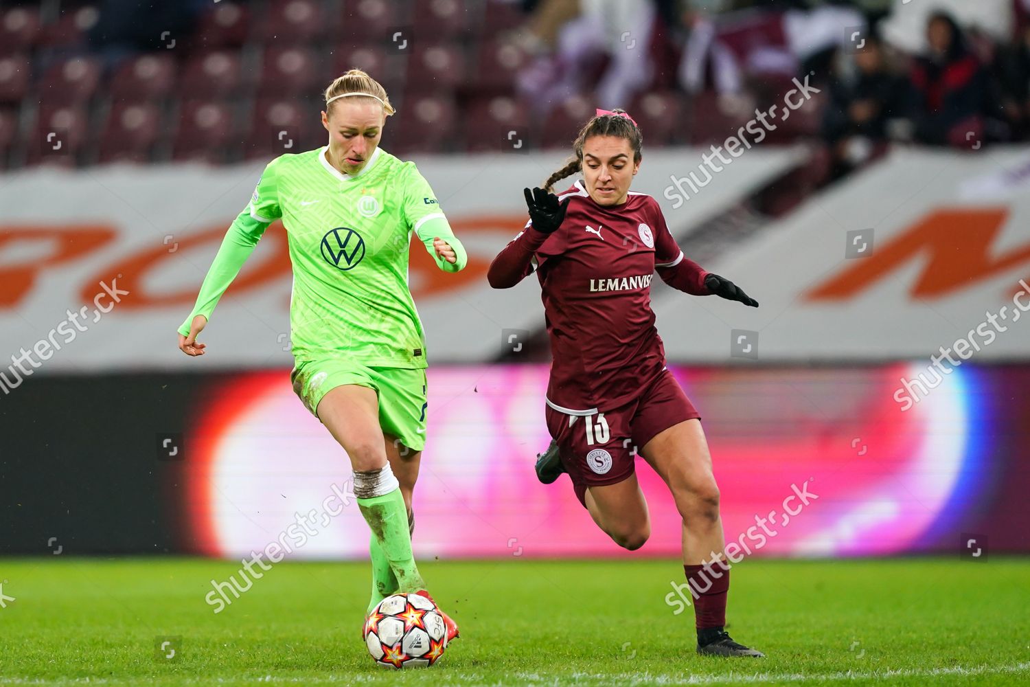 Pauline Bremer 7 Vfl Wolfsburg Tessa Editorial Stock Photo - Stock ...