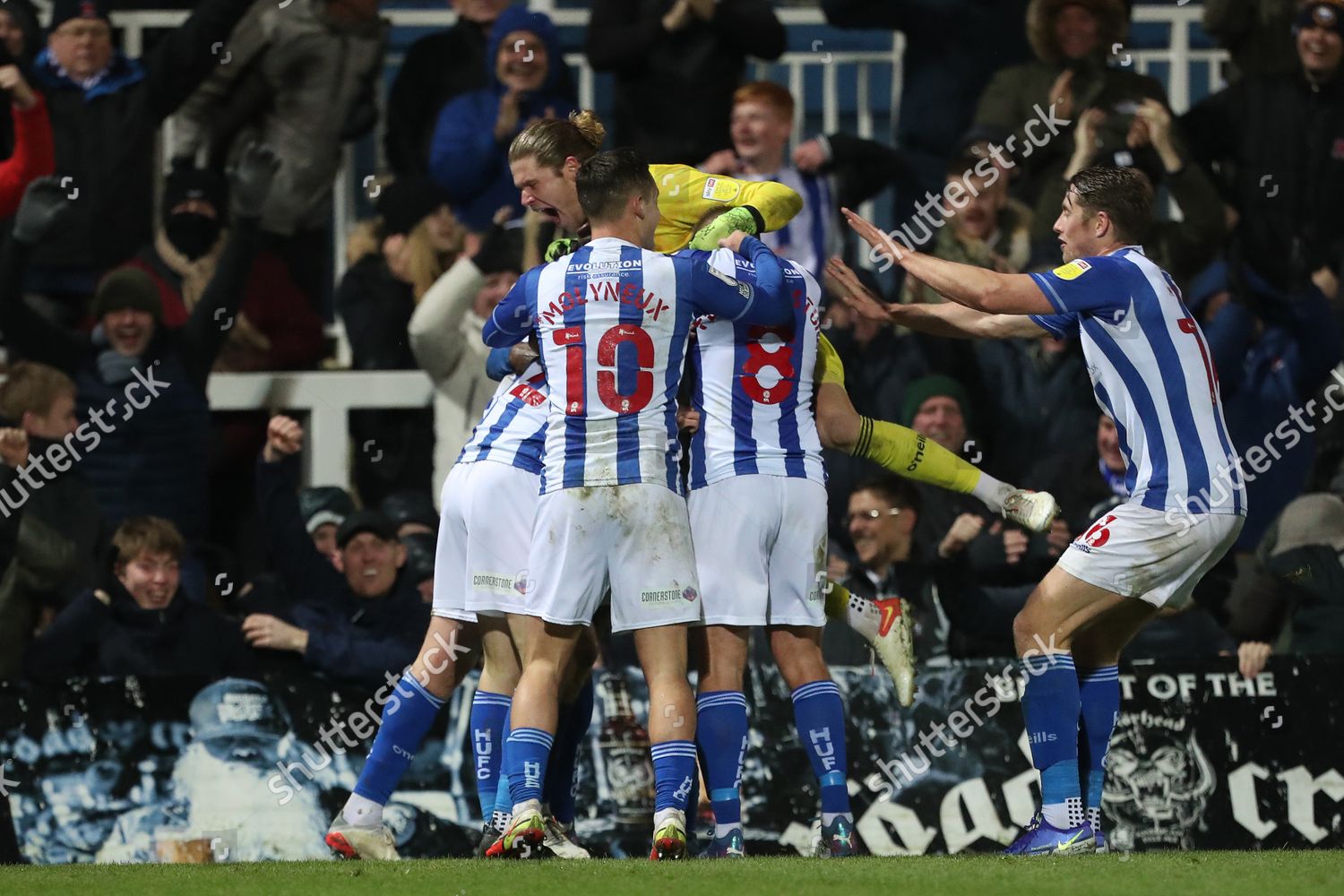 Mark Shelton Hartlepool United Celebrates His Editorial Stock Photo ...