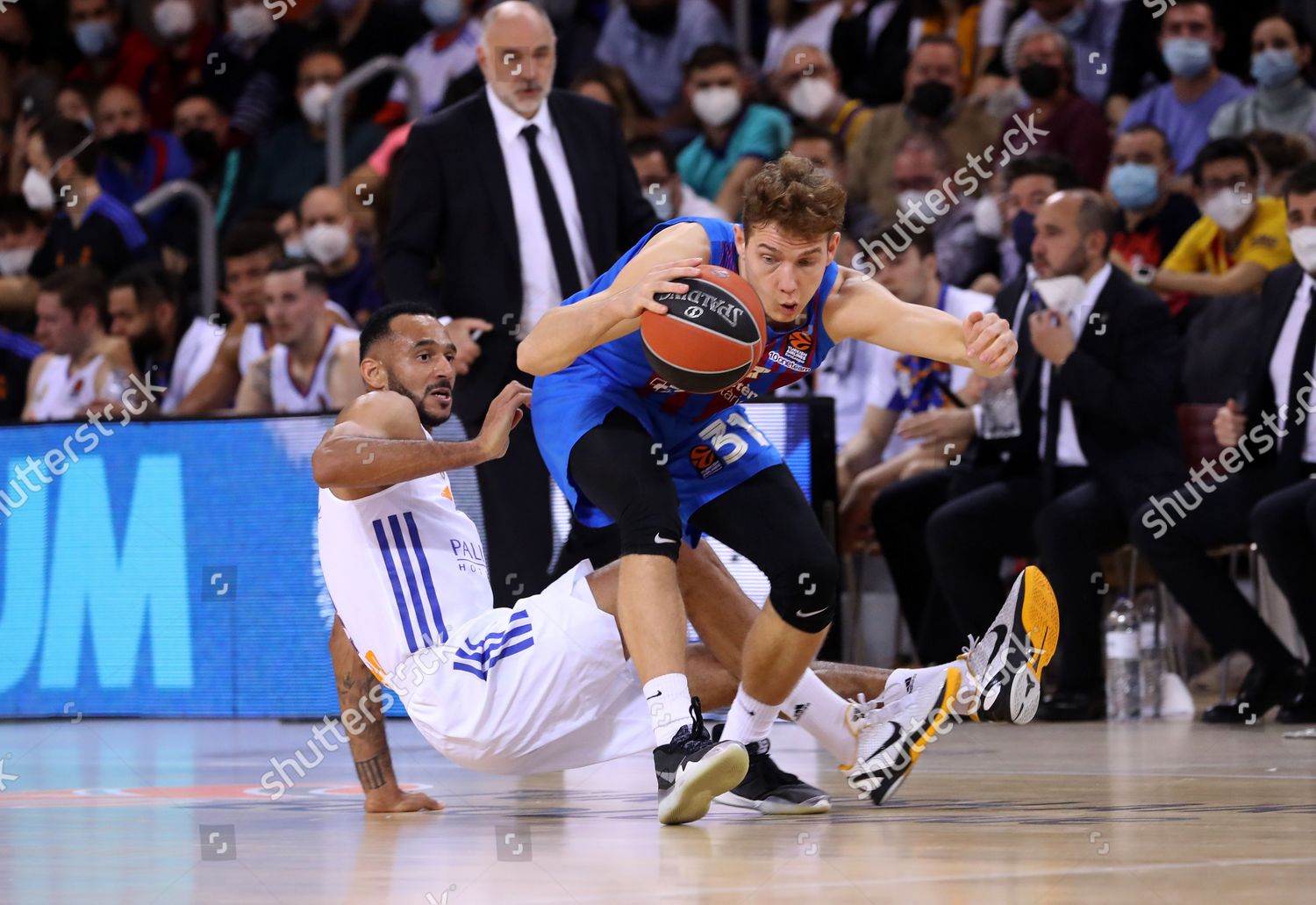 Rokas Jokubaitis Adam Hanga During Match Editorial Stock Photo - Stock ...