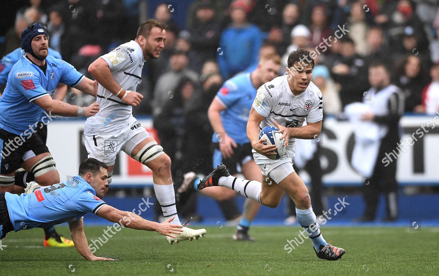 Antoine Dupont Toulouse Runs Score Try Editorial Stock Photo - Stock ...