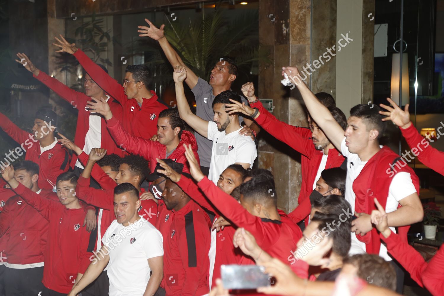 Atlas Players Greet Their Fans Outside Editorial Stock Photo - Stock ...
