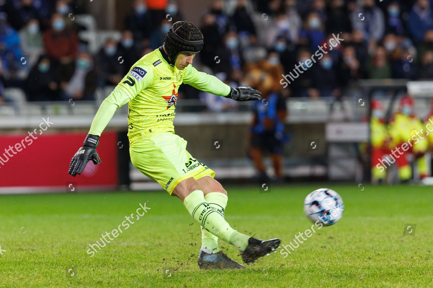 Essevees Goalkeeper Sammy Bossut Pictured Action Editorial Stock Photo ...