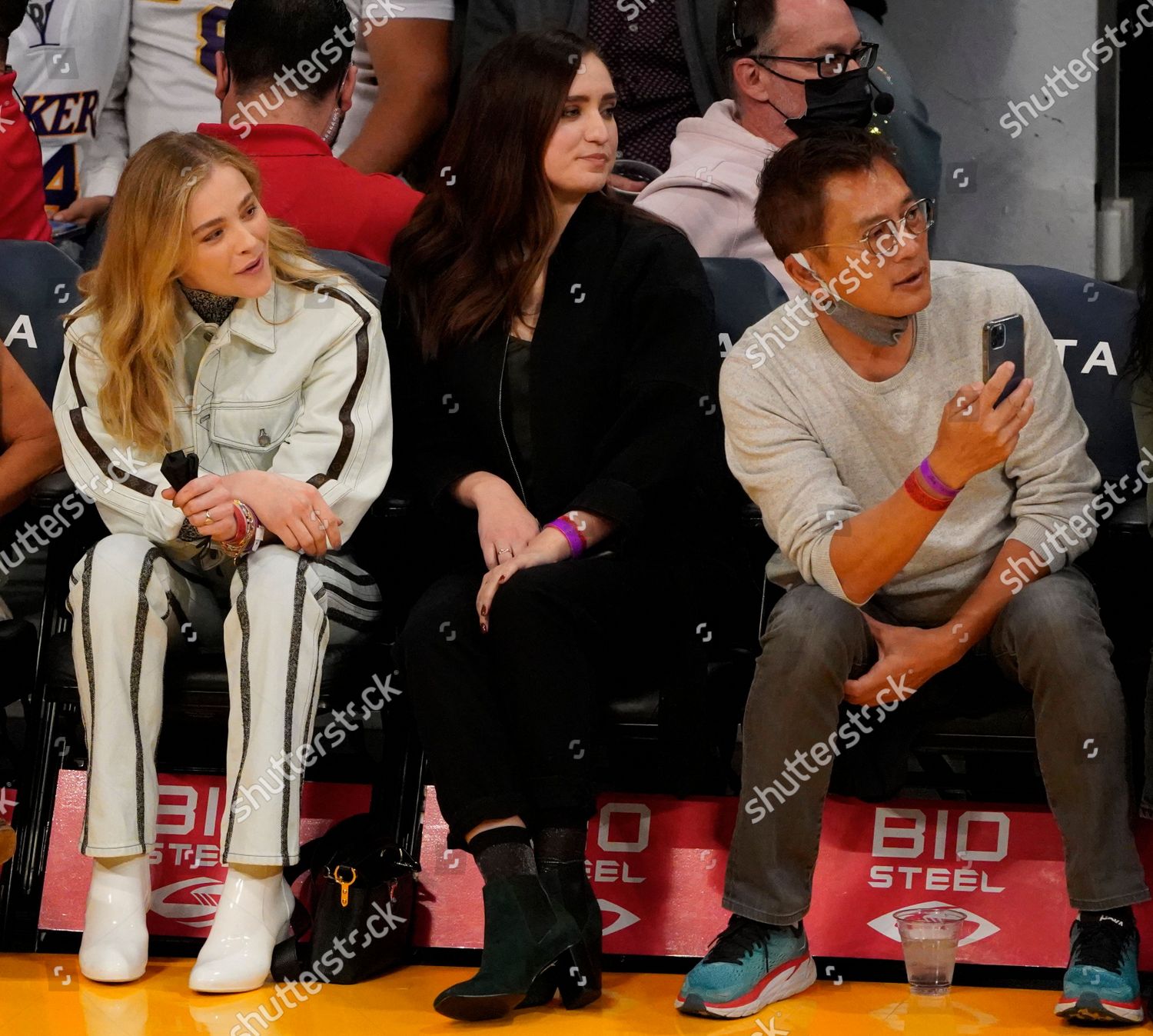 Chloe Grace Moretz Friend Watch Orlando Editorial Stock Photo - Stock ...